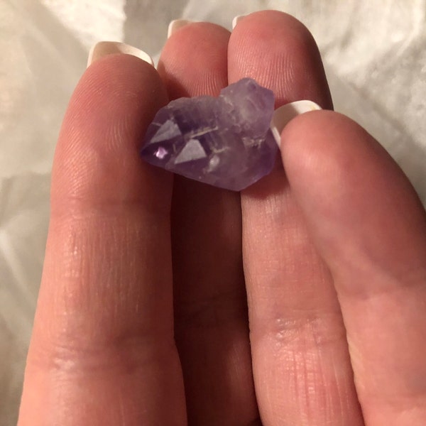 Small Amethyst Cluster Lot, 0.25" - 1.25" Raw Amethyst Points, Choose ...
