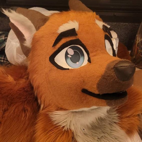 Protogen Furry Reference Sheet/template - Etsy