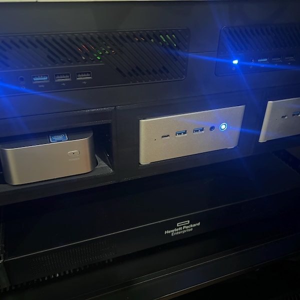 10 Inch Rack Mount for 3 Minisforum MS-01/MS-A2 Workstations - Etsy