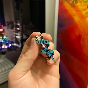 Trans Pride Male/masc Enamel Pin Set - Etsy