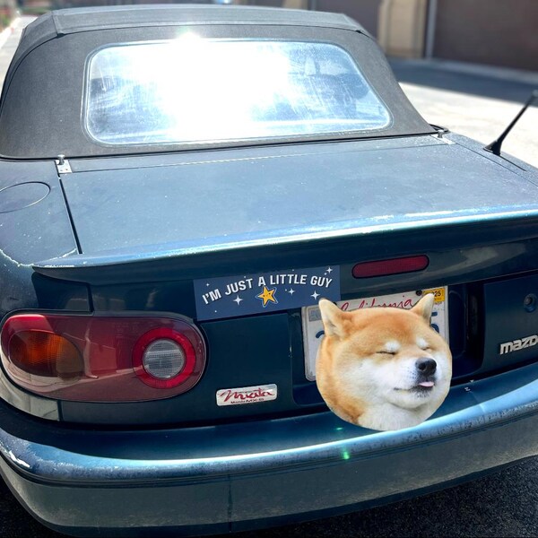 Custom Toyota High Mileage Club Car Bumper Sticker Magnet, 4WD 4x4 ...