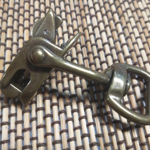 3016 Antique Brass Turn Lock Solid Brass-LL four piece set | Etsy