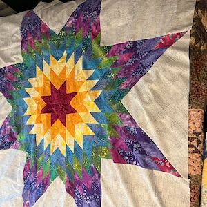 Hunter's Star Quilt Pattern - Etsy