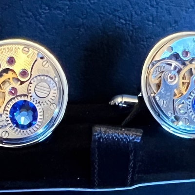 Tissot Watch Mechanism Cufflinks, for Steampunk Fans and Watch Lovers ...