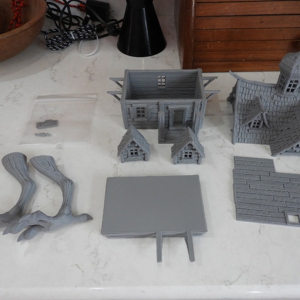 Dnd Baba Yaga Hut Witch Cottage Curse of Strahd Shadow Fey Tabletop ...