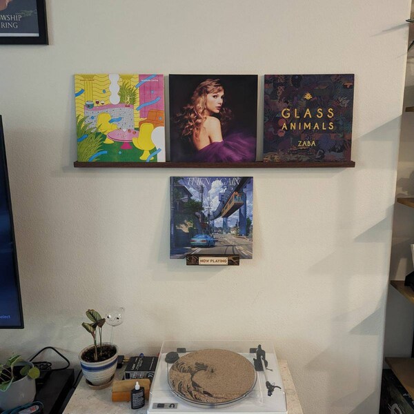 Custom Record Display Holders, Record Wall Mount, Record Holder for ...
