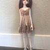Cappuccino Beige Dress for Bjd MSD and Tonner Dolls - Etsy