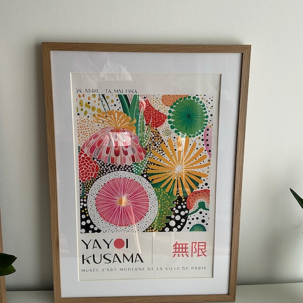 Henri Matisse Inspired Print With Frame, Colorful Matisse Poster ...