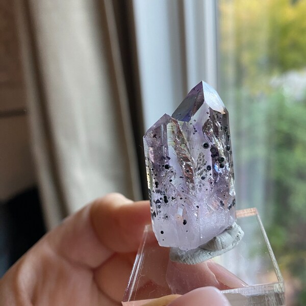 Himalayan Quartz Tabby Cluster, Slightly Smoky, Sparkly Chlorite and ...