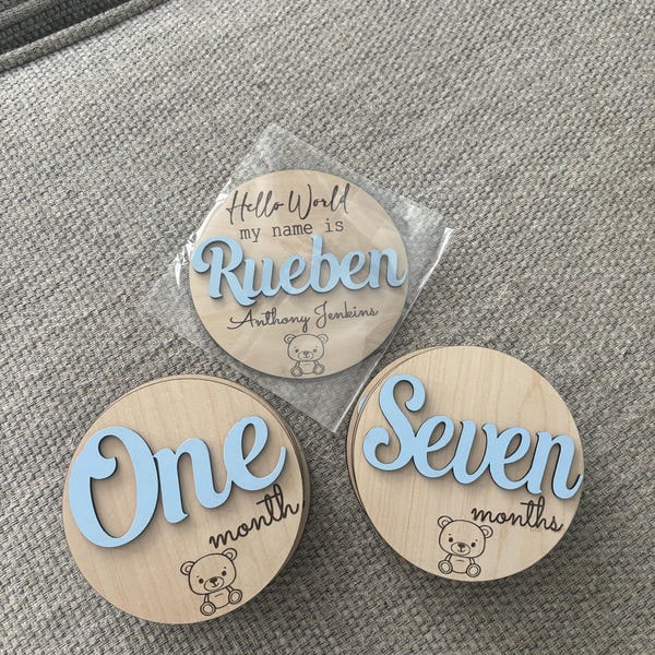 Baby Pregnancy Announcement Sign, Baby Scan Wooden Sign, Due Date ...