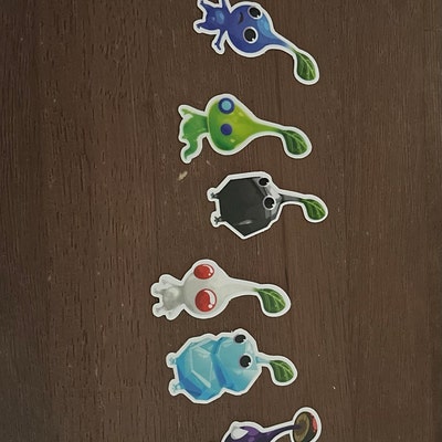 Pikmin Sticker Multi-pack - Etsy