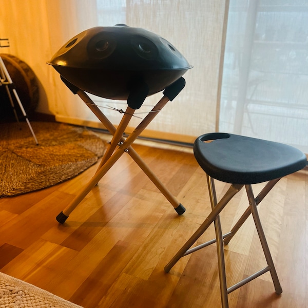 Handpancare Bambus-stativ | Handpan-tripod (small, Large) | Im Sitzen ...