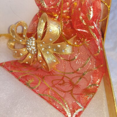 Black Orange and Sterling Silver Fall Winter Theme Jewelry Fun - Etsy