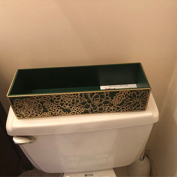 Toilet Tank Box | Bathroom Toilet Storage | Storage Box | Toilet Tank ...