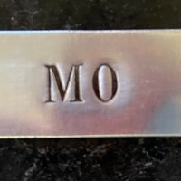 Custom Hand Punched Hotel Room Numbers Locker Numer Tag Industrial Tag ...