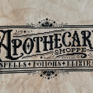 Vintage Haunted Carousel Cross Stitch Pattern Creepy, Beistle, Pumpkin ...