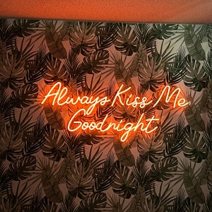 Classy and Catchy Custom Neon Sign Aesthetic Wall Decor | Etsy