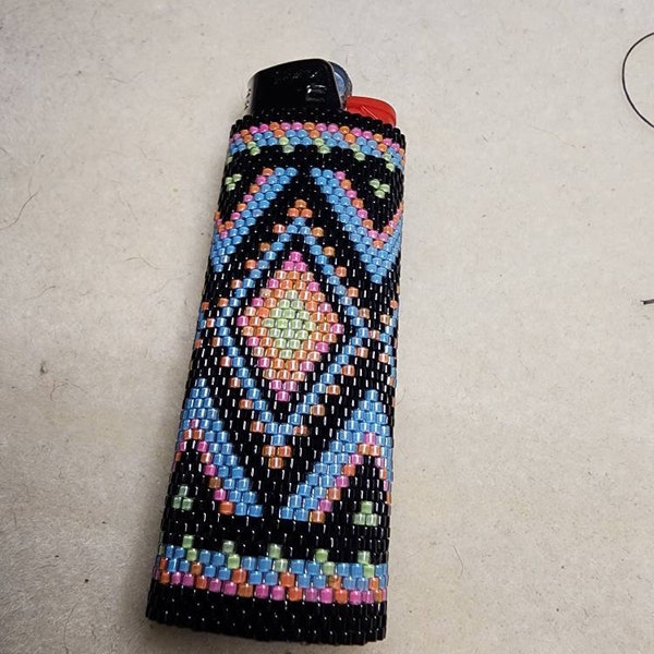 Bead Pattern Sioux Star Amulet Panel Square / Loom - Etsy