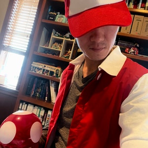 POKEMON GO Trainer Red Cap Nintendo Embroidered Hat Anime - Etsy