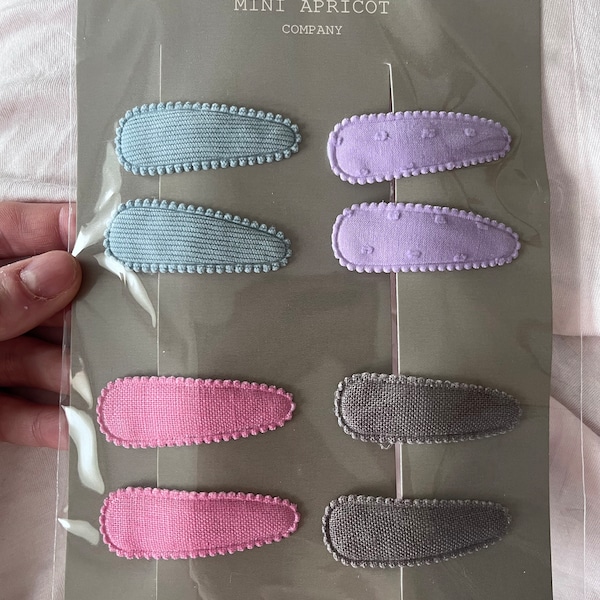 MINI Bow Snap Clips, Baby Girl Hair Clips, Girl Hair Accessory, Toddler ...