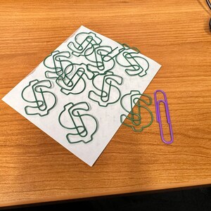 100 Count Paper Clips, Love Heart Valentine Gifts, Cute Shaped Paper ...