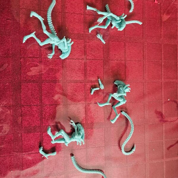 Xenomorph Cheetah Aliens, Papsikels Miniature, 32mm - Etsy