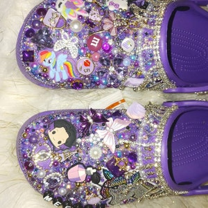 20 Pcs Shoe Charms for Crocs Bling Huge 5 Happy - Etsy