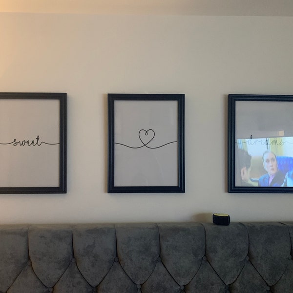 Just Say Yes Poster Print Yes Print Poster Print Home Print Inspired ...