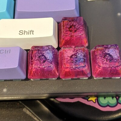 Cherry Arrow Set Keycap Handmade Keycap Resin Keycap - Etsy