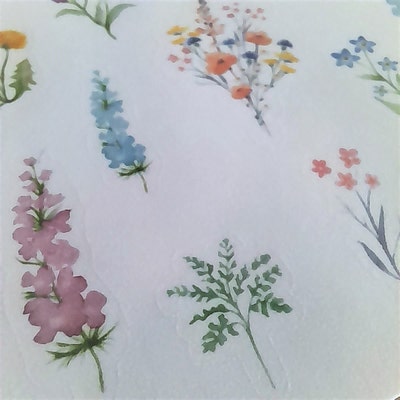 CLEAR Coffee Cup Stickers Transparent Teacup Decorative Minimal Planner ...