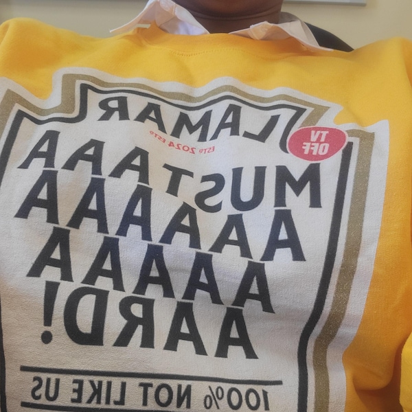 Kendrick Lamar MUSTARD Meme Shirt, Viral GNX Album Reference, TV off ...