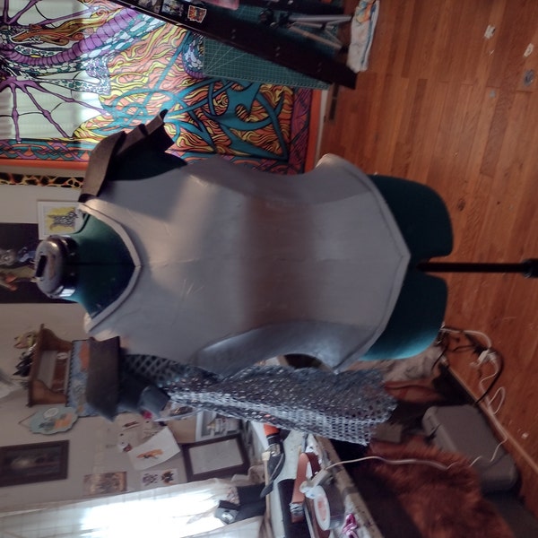 Standard Female Fantasy Upper Body Armor Foam PATTERN / TEMPLATE - Etsy