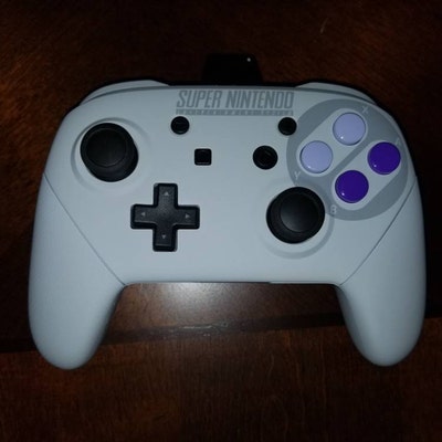 Custom SNES Super Nintendo Themed Nintendo Switch Pro Controller - Etsy