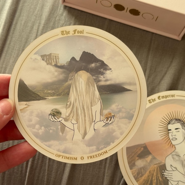 Ancient + Ethereal Oracle and Tarot Deck Bundle | Glyph Symbols ...