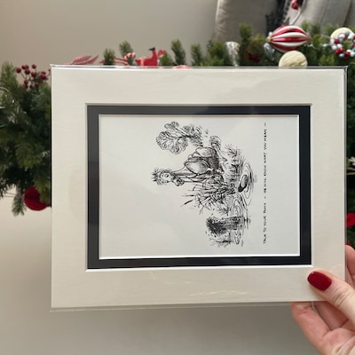 The MICE of BRAMBLY HEDGE Brambly Hedge Mounted Print 12 X 12 Ivory ...