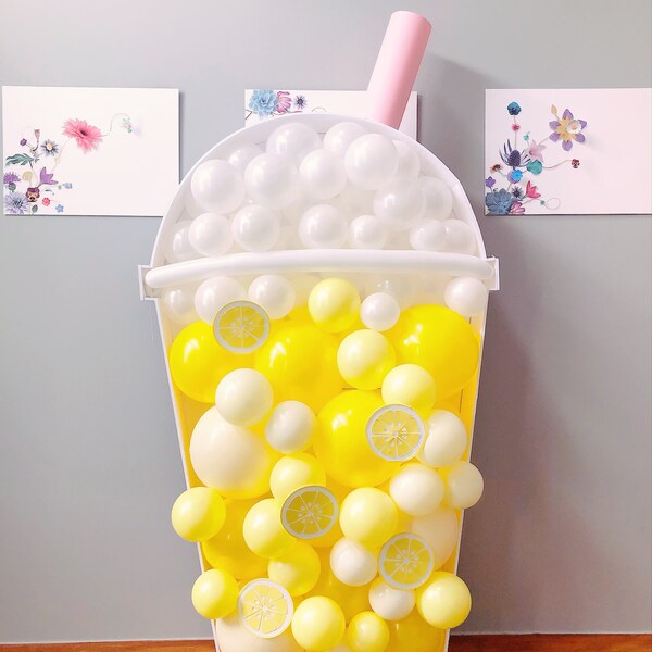 DIY Boba Balloon Workshop, Boba Party Ideas, Bubble Tea Party, Boba ...