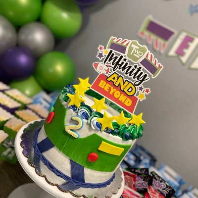 Two Infinity and Beyond 2nd Birthday Buzz Light Year, TOY STORY SVG ...