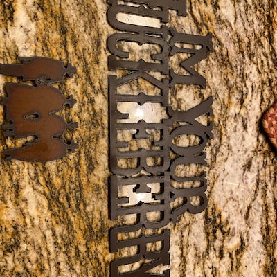 I'm Your Huckleberry Sign Made Out of Rusted Steel Doc Holliday ...