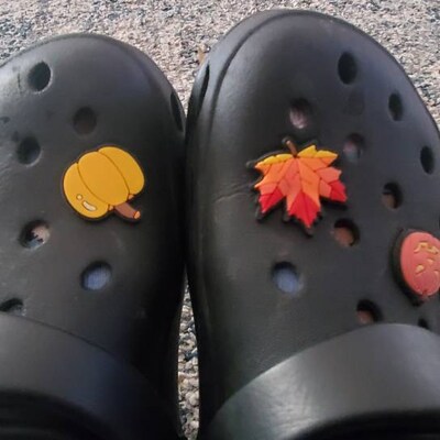 Purple Shoe Charms for Your Crocs, Croc Compatible Shoe Charms, Evil ...