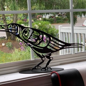 First Nations Corrine Hunt Recycled Glass Serving Tray Platter - Etsy