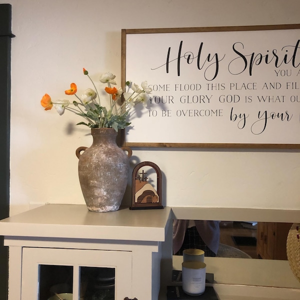 Resurrection “empty Tomb” Easter Decor – Christian Mantel Art ...
