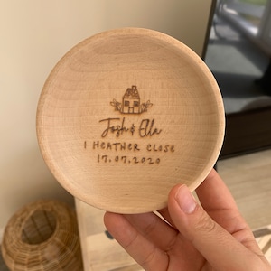 Personalised New Home Key Dish - Etsy