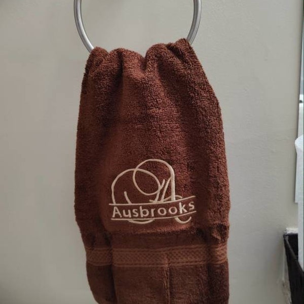 Personalized Hand Towels- Bathroom Hand Towels- Monogrammed Hand Towel ...