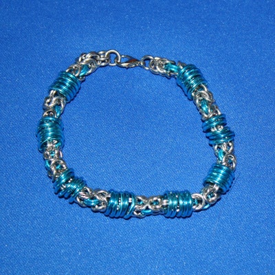 Chainmaille Tutorial Rosetta Chain Maille Bracelet - Etsy
