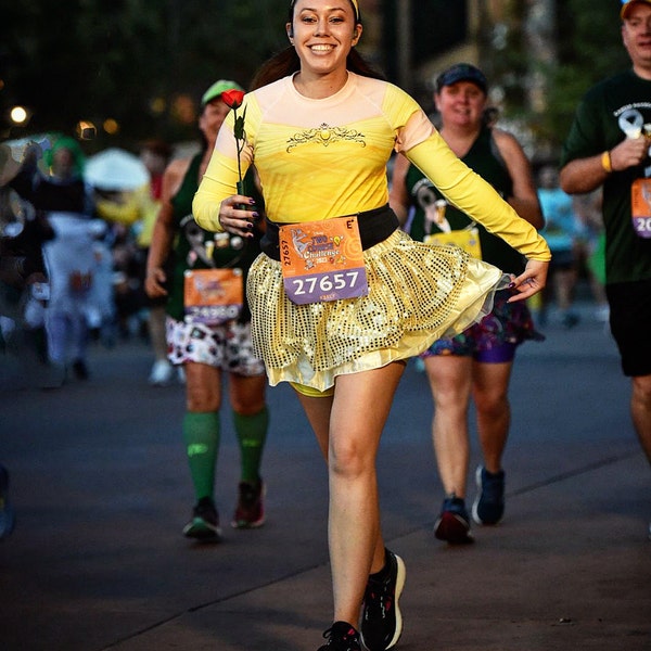 Belle Inspired Running Costume Top for Marathon Weekend | Belle Costume ...