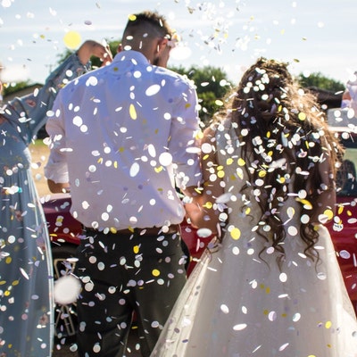 Spring Pastel Confetti Circles Biodegradable Confetti, Perfect for ...