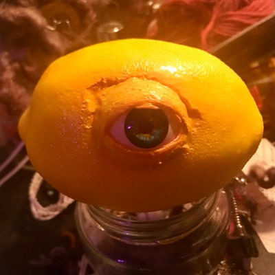 Realistic Life Sized Freaky Fruit All Seeing Lemon by Dead Head Props ...