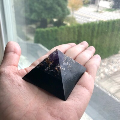 TORUS Obsidian Copper Orgone Baby Torus Shungite, Quartz, & Magic Mix ...