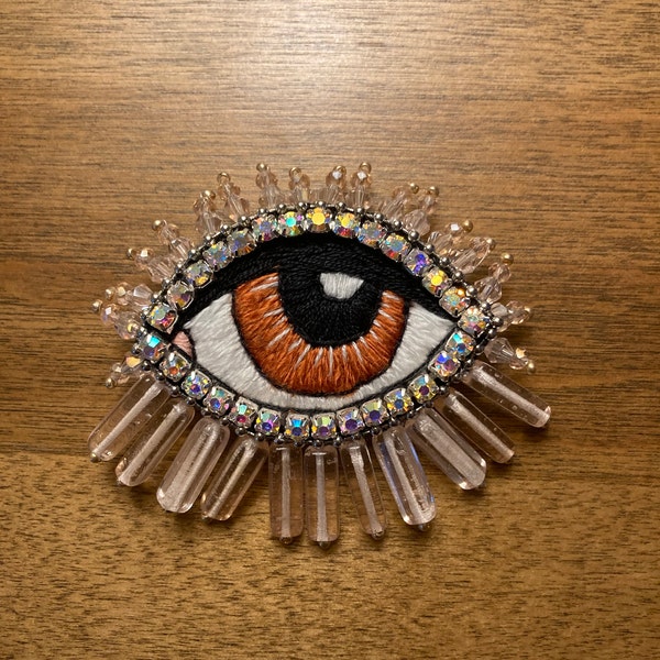 Handmade Rainbow Brooch, Handmade Brooch, Jewelry Lover, Special Design ...