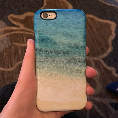 Breathe, Beach Phone Case, iPhone 6 Case, Blue, Ocean, Sand Phone Case ...
